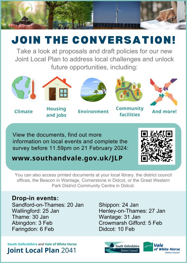 Joint Local Plan Consultation | Long Wittenham, Oxfordshire