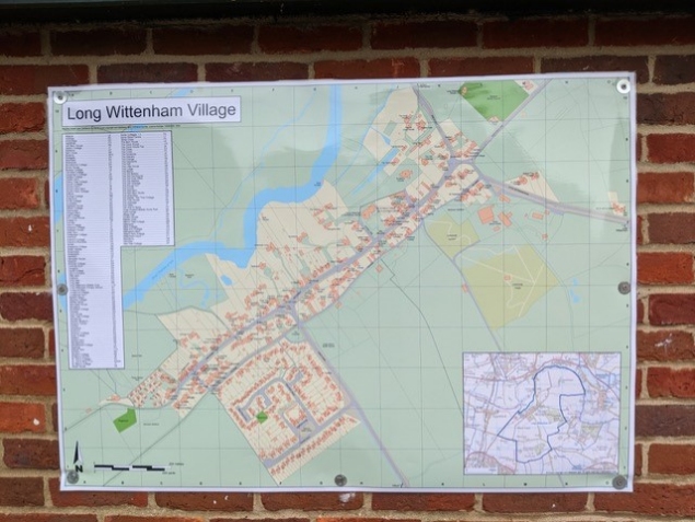 Village Map Updated | Long Wittenham, Oxfordshire