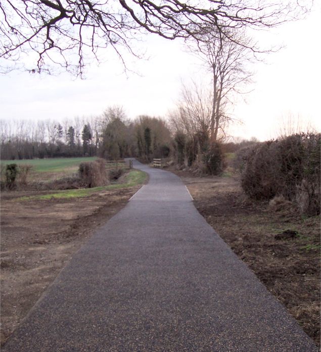 Cyclepath Resurfacing Completed | Long Wittenham, Oxfordshire